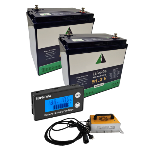 48V Lithium LiFEPO4 Battery Kit